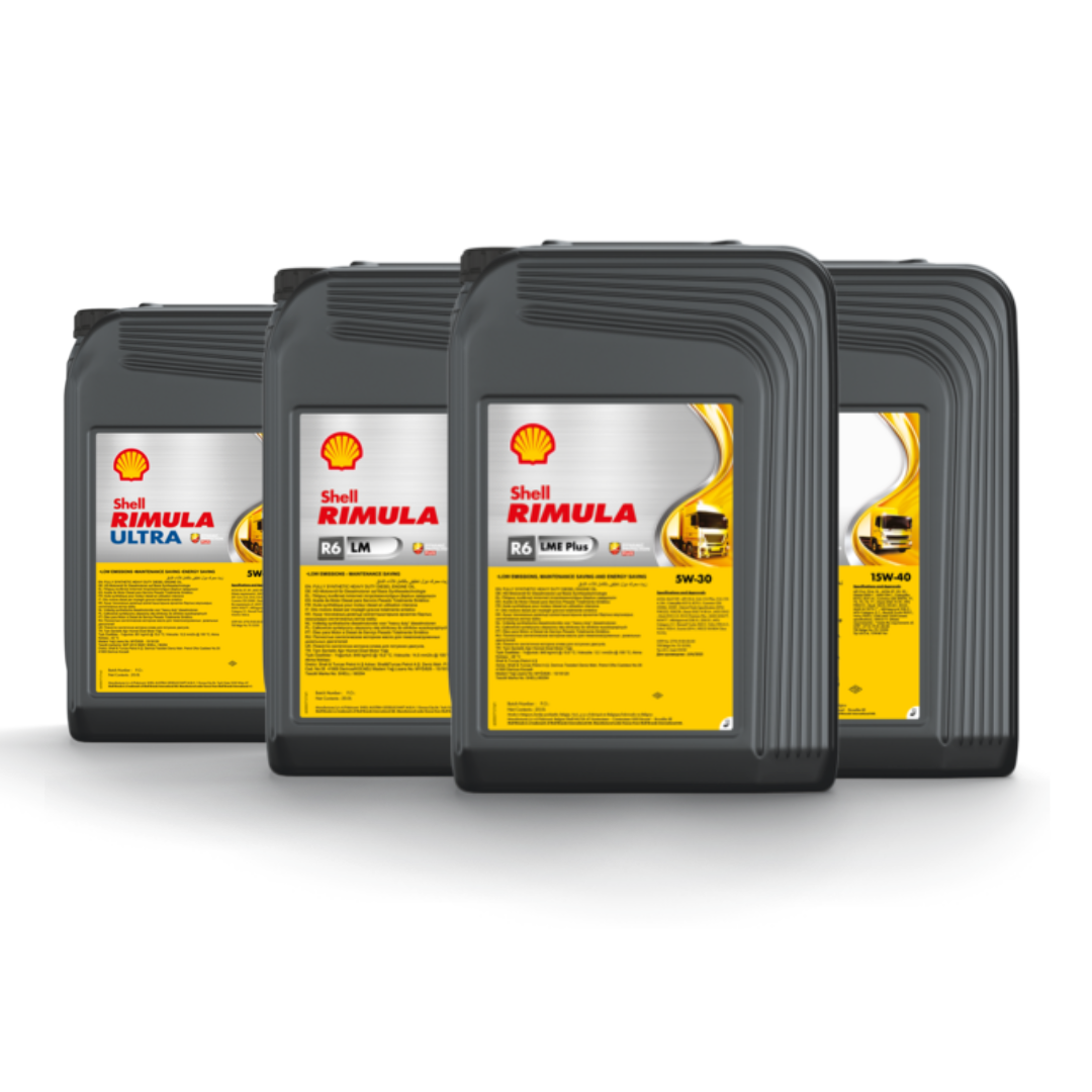 Shell Rimula Motorolie - Van Staveren