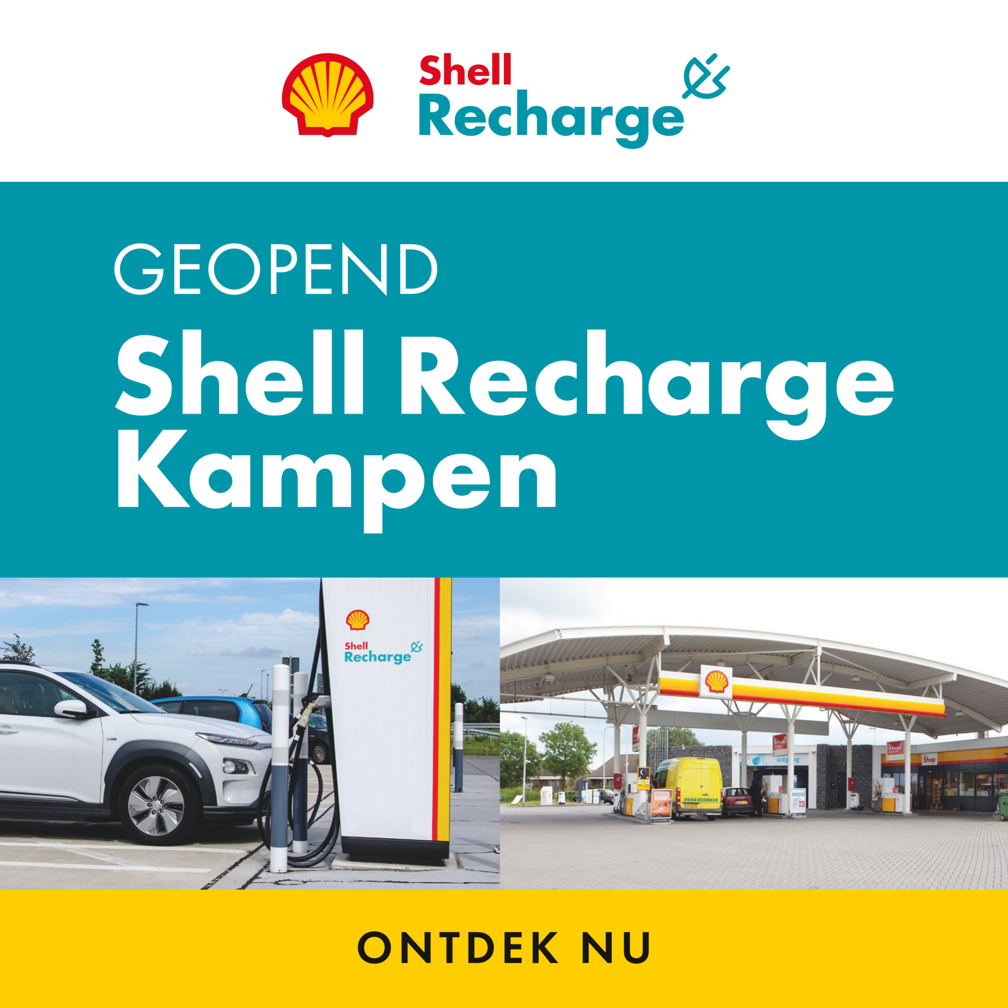 Shell Recharge Kampen geopend - Van Staveren