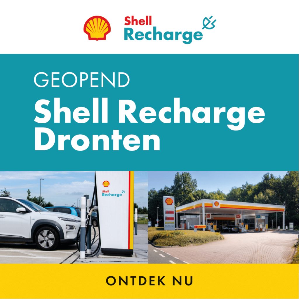 Shell Recharge Dronten geopend - Van Staveren